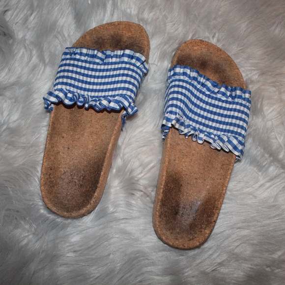 Alex and alex | Shoes | Alex Alex S Aura Plaid Slides | Poshmark